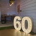 30th 40th Birthday Backdrop Large Birthday Numbers Big Giant Marquee ...