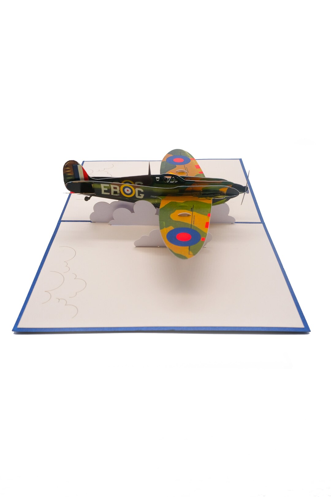 Spitfire Pop up Card, Birthday Card/ Father's Day Card/battle of ...