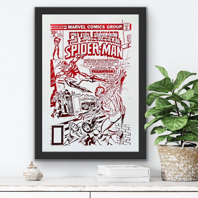 Spider Man Comic Panels - Etsy