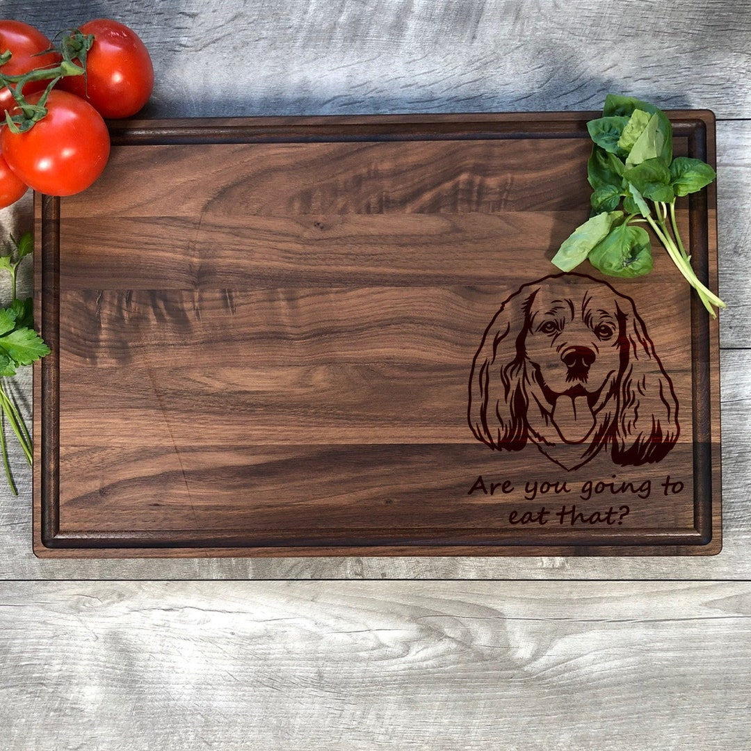 Personalized English Cocker Spaniel Engraved Cutting Board - Etsy
