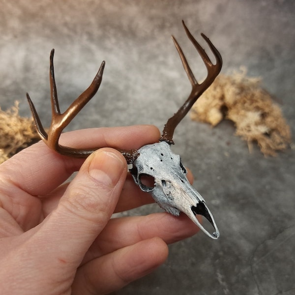 Fake Deer Skull - Etsy