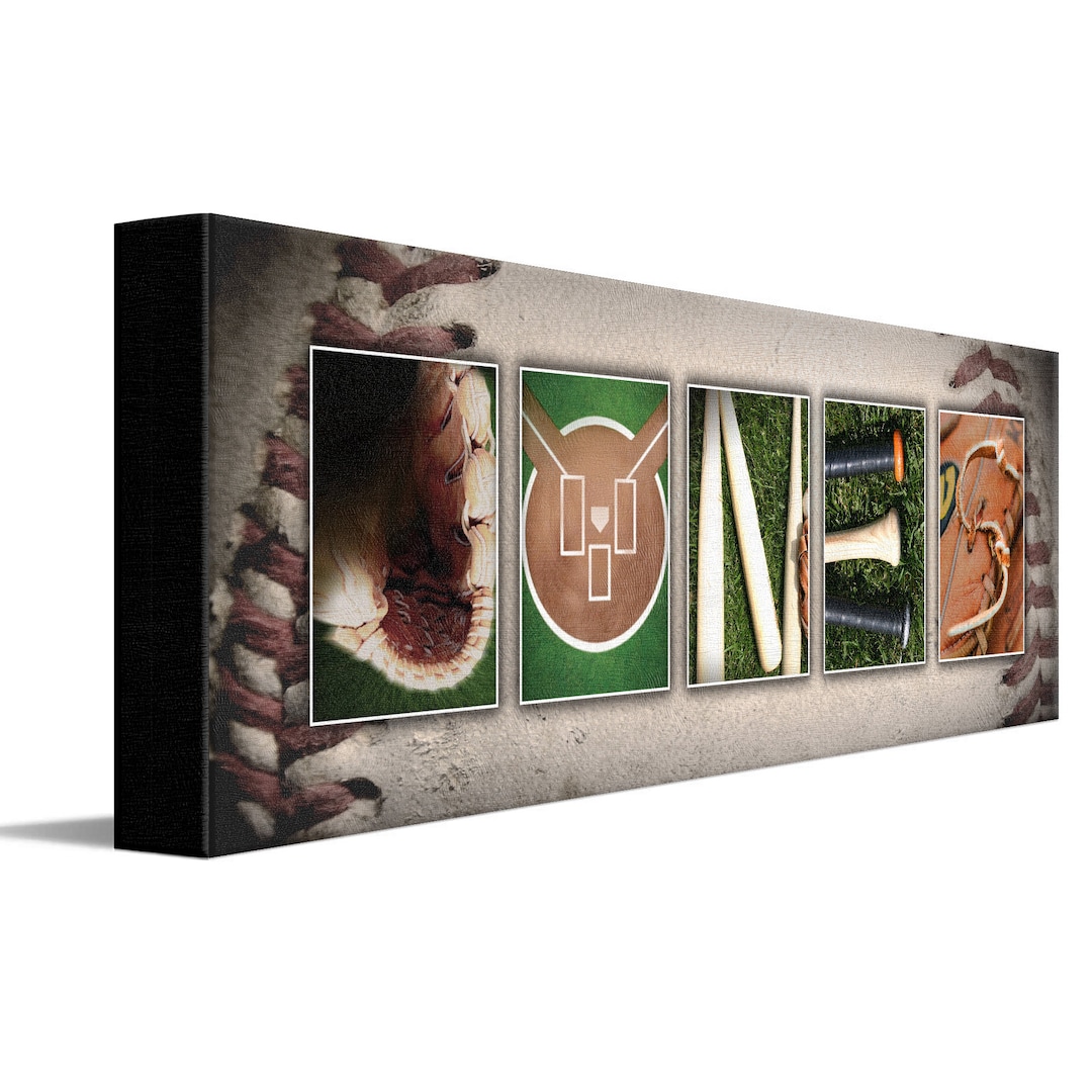 Baseball Name Art | Personalized Baseball Gift From Personal Prints ...