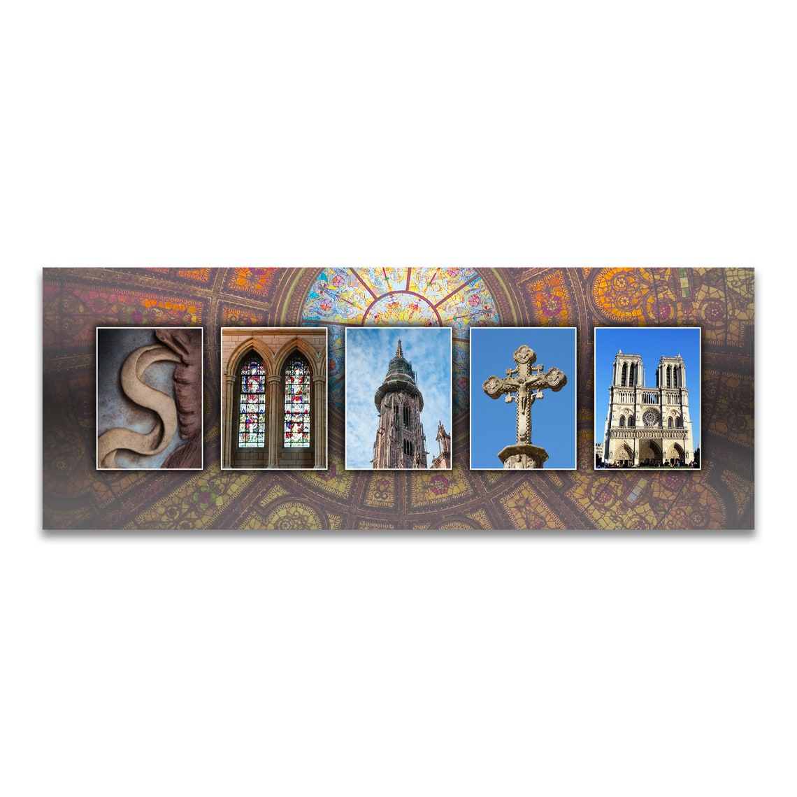 Cathedral Architecture Name Art Personalized Religious Art - Etsy