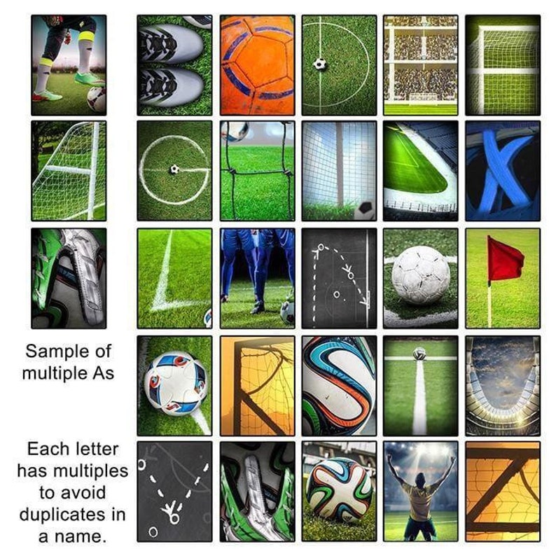 Soccer Name Art Personalized Soccer Gift - Etsy