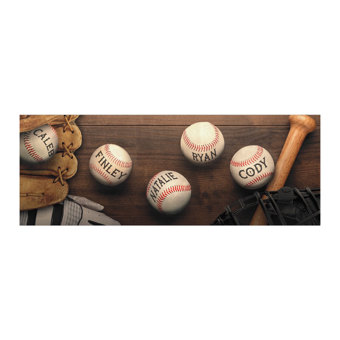 Baseball Dad & Children Sign Personalized Gift for Dad - Etsy