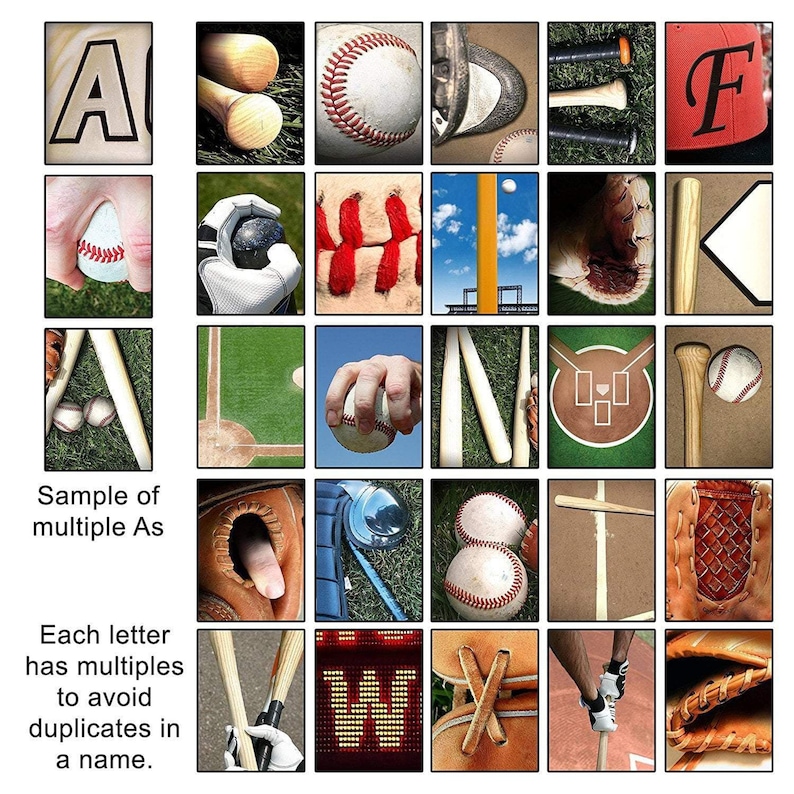 Baseball Name Art | Personalized Baseball Gift From Personal Prints ...
