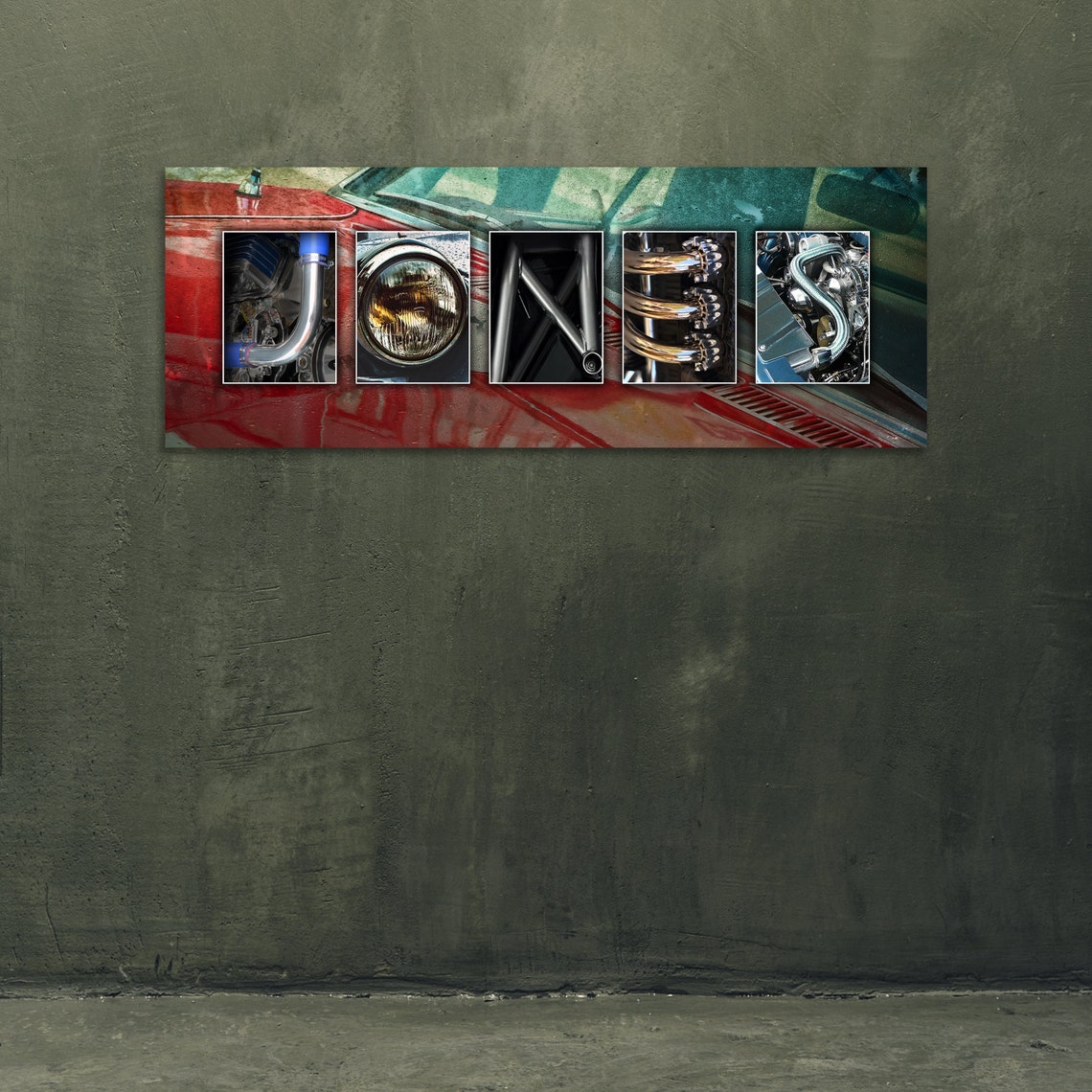 Automobile Car Name Art Personalized Gift for the Car - Etsy