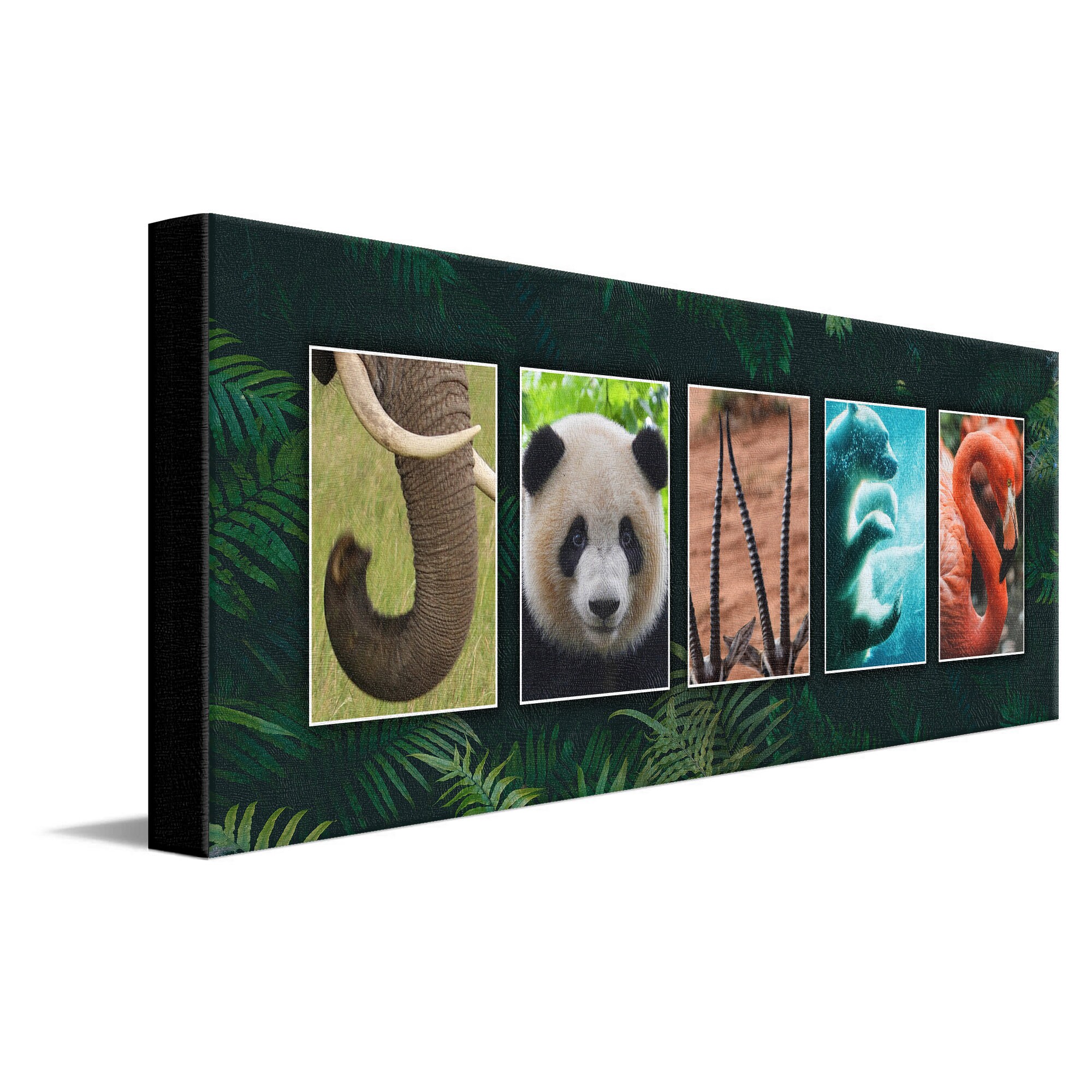 Zoo Animal Name Art | Animal Lover Gifts | Animal Art & Decor From ...