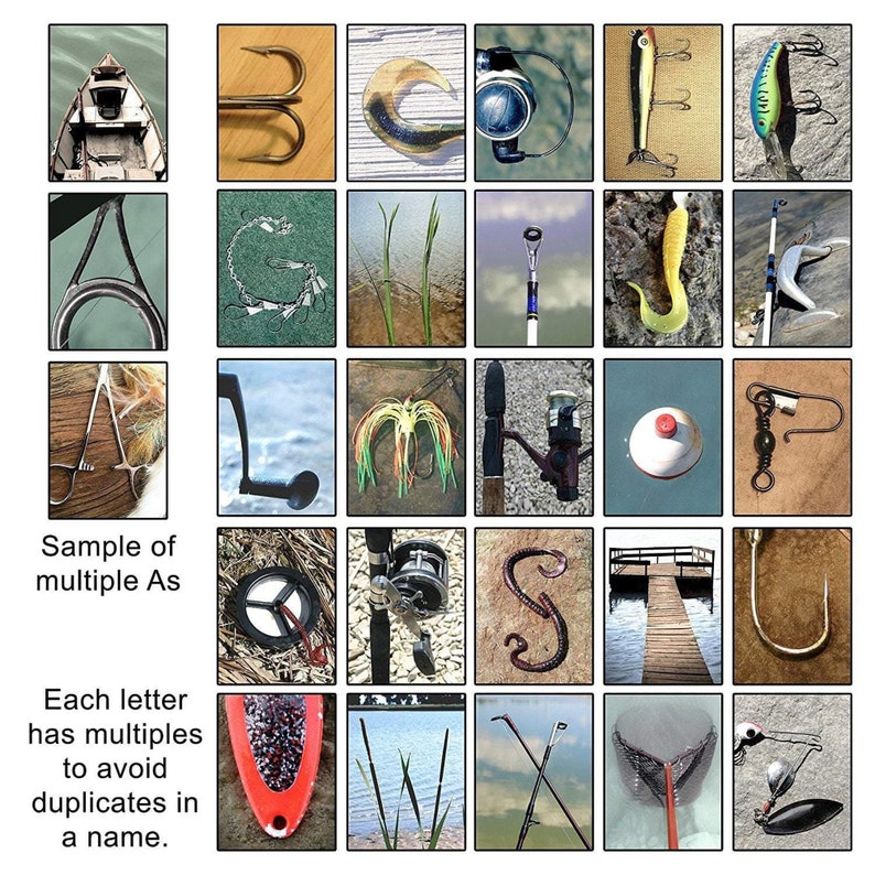 Fishing Name Art | Personalized Fishing Gift | Fishing Sign With Name ...