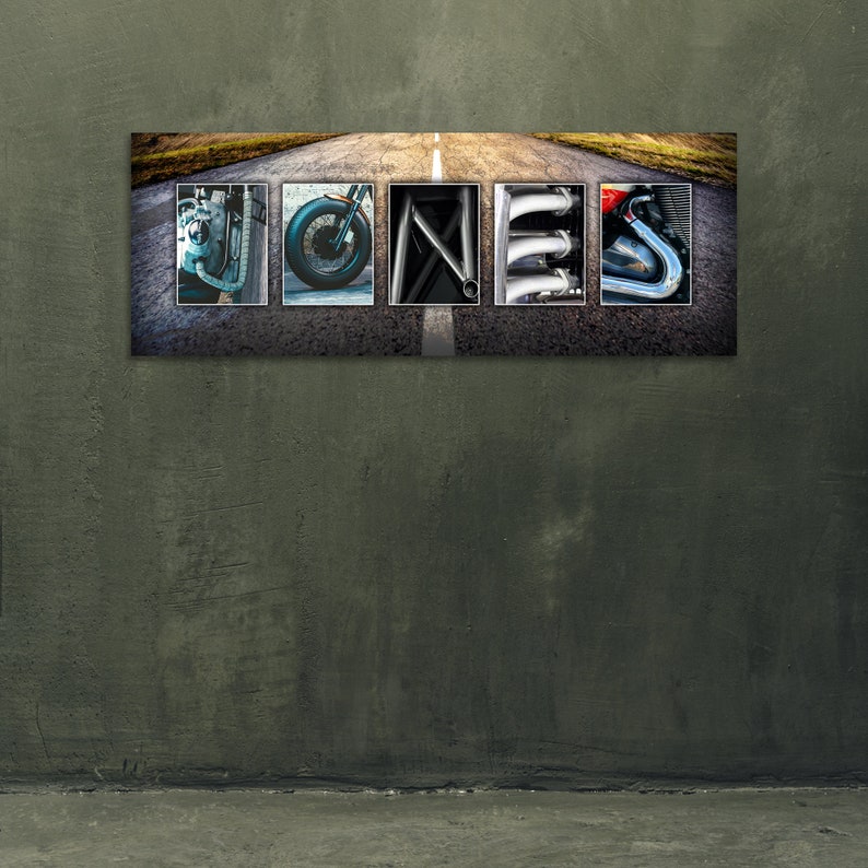 Motorcycle Name Art Personalized Motorcycle Gift of Art - Etsy