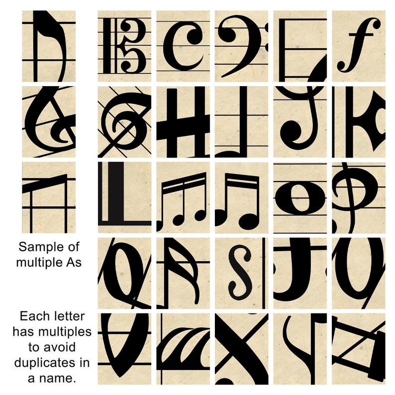 Music Name Art Personalized Gift for the Musician - Etsy