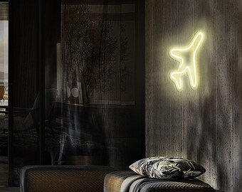 Plane Led Sign - Etsy