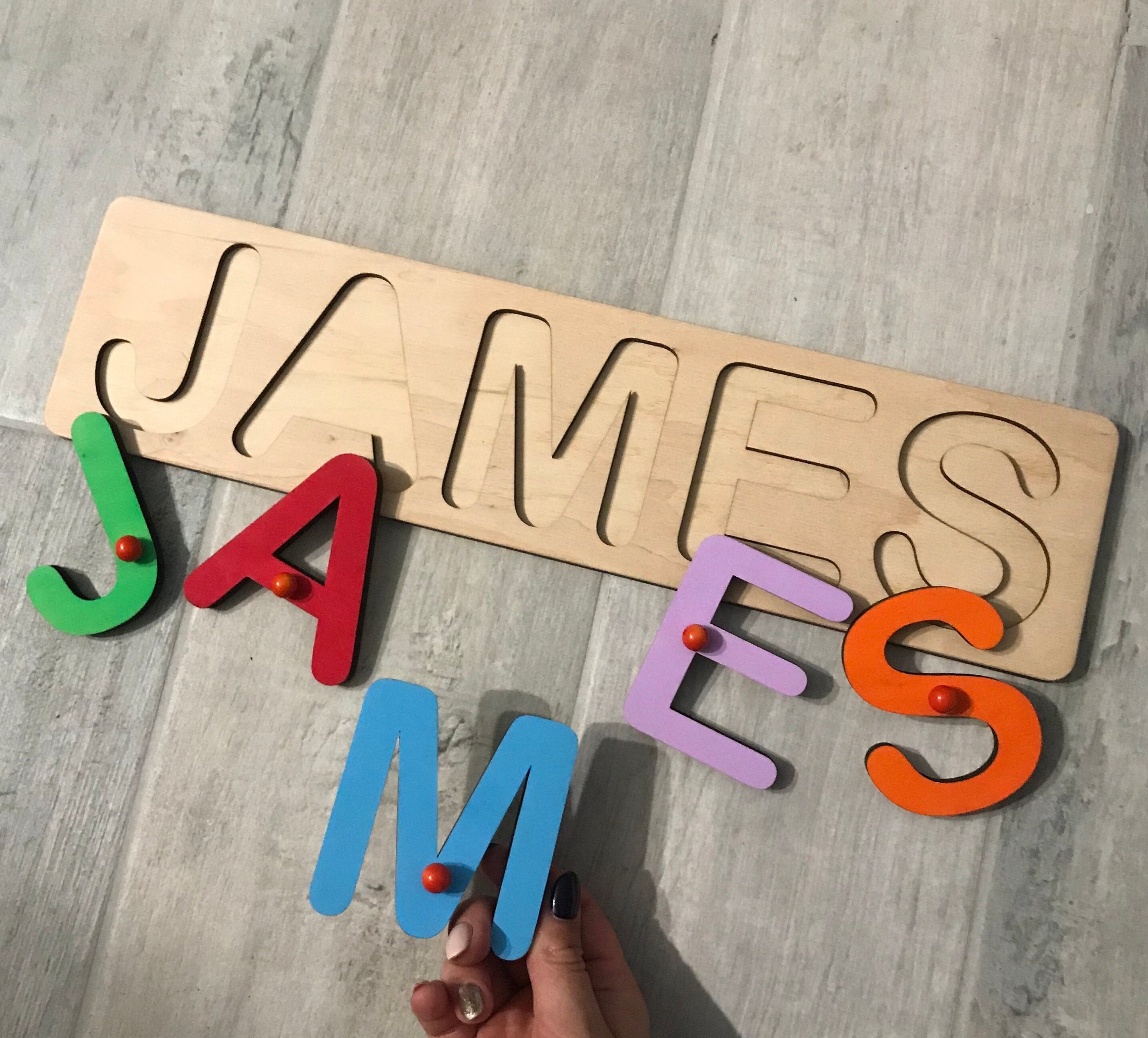 Wooden Name Puzzle With Pegs Montessori Toys For Child Etsy wooden-name-puzzle-with-pegs-montessori-toys-for-child-etsy
