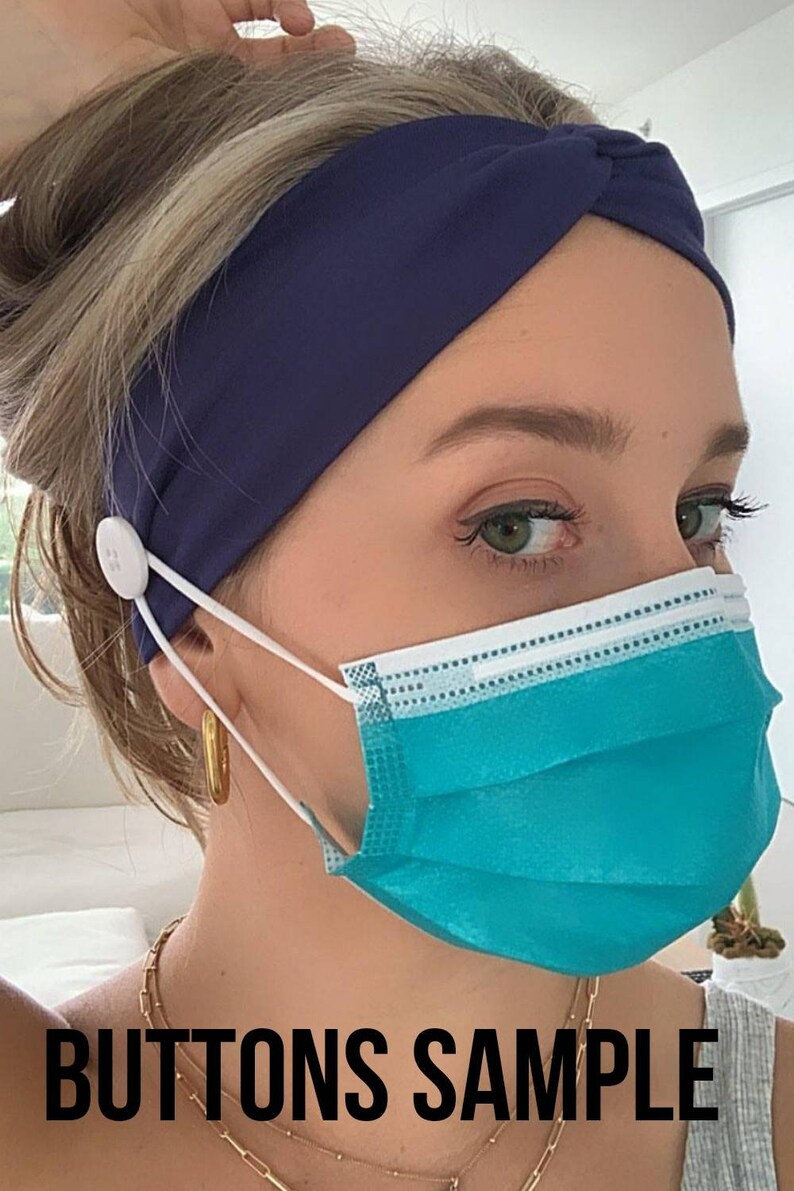 The Perfect Rust Twist Headband Button Headband - Etsy