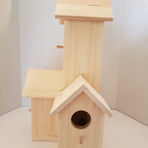 Rustic Style Multi Birdhouse - Etsy