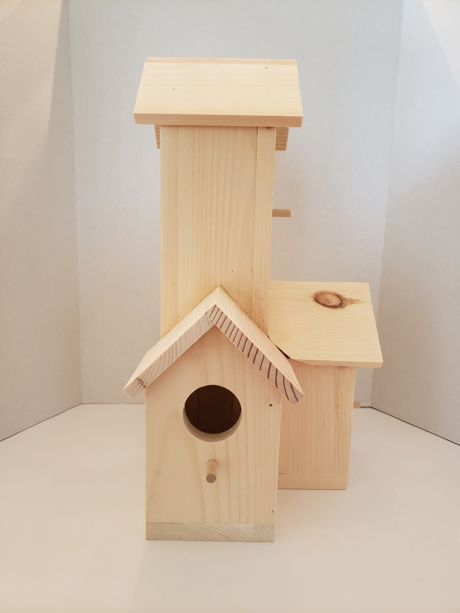 Rustic Style Multi Birdhouse - Etsy