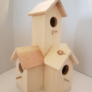 Rustic Style Multi Birdhouse - Etsy