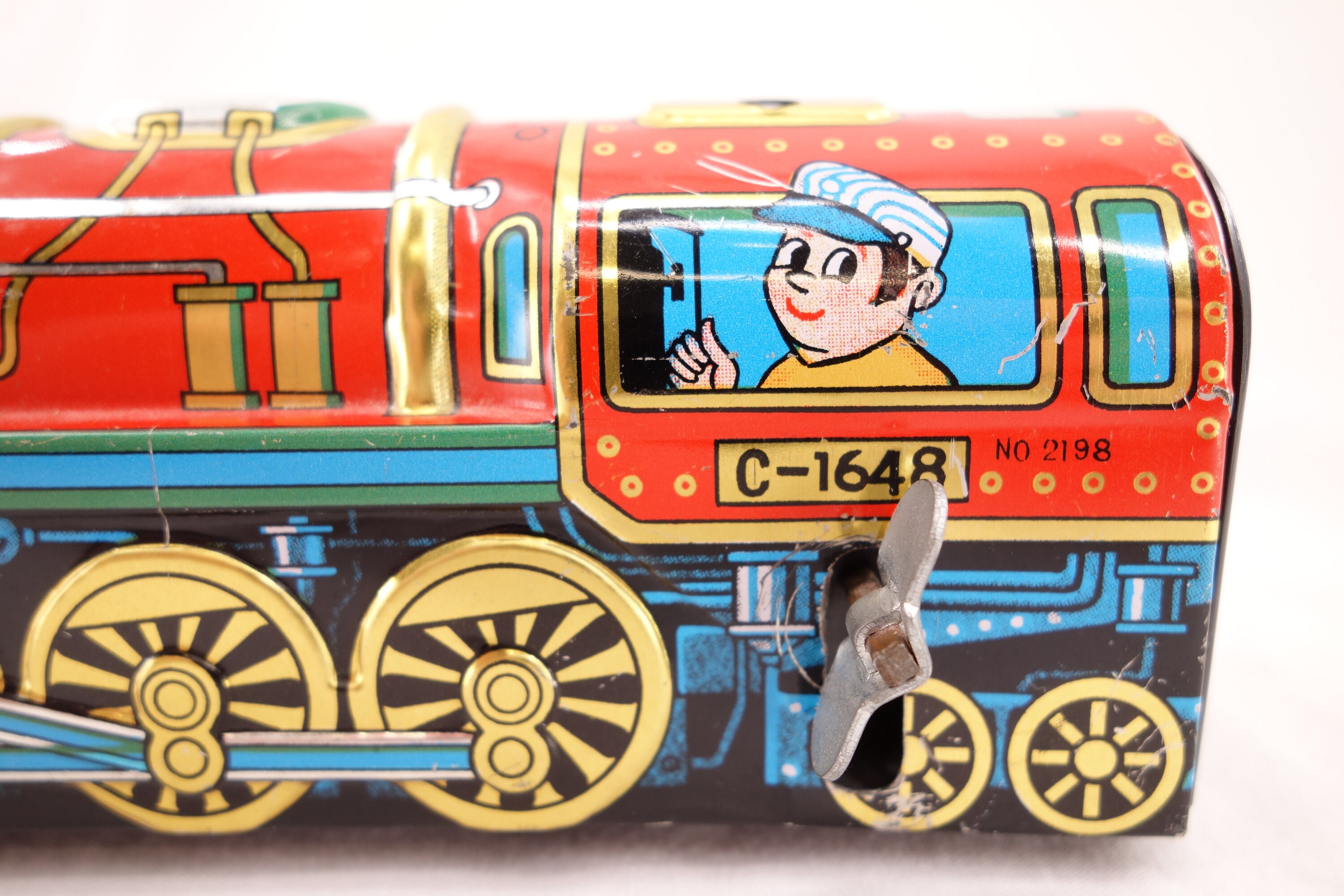 Vintage Japan Yone Tin Wind up Toy Train Retro Engine - Etsy