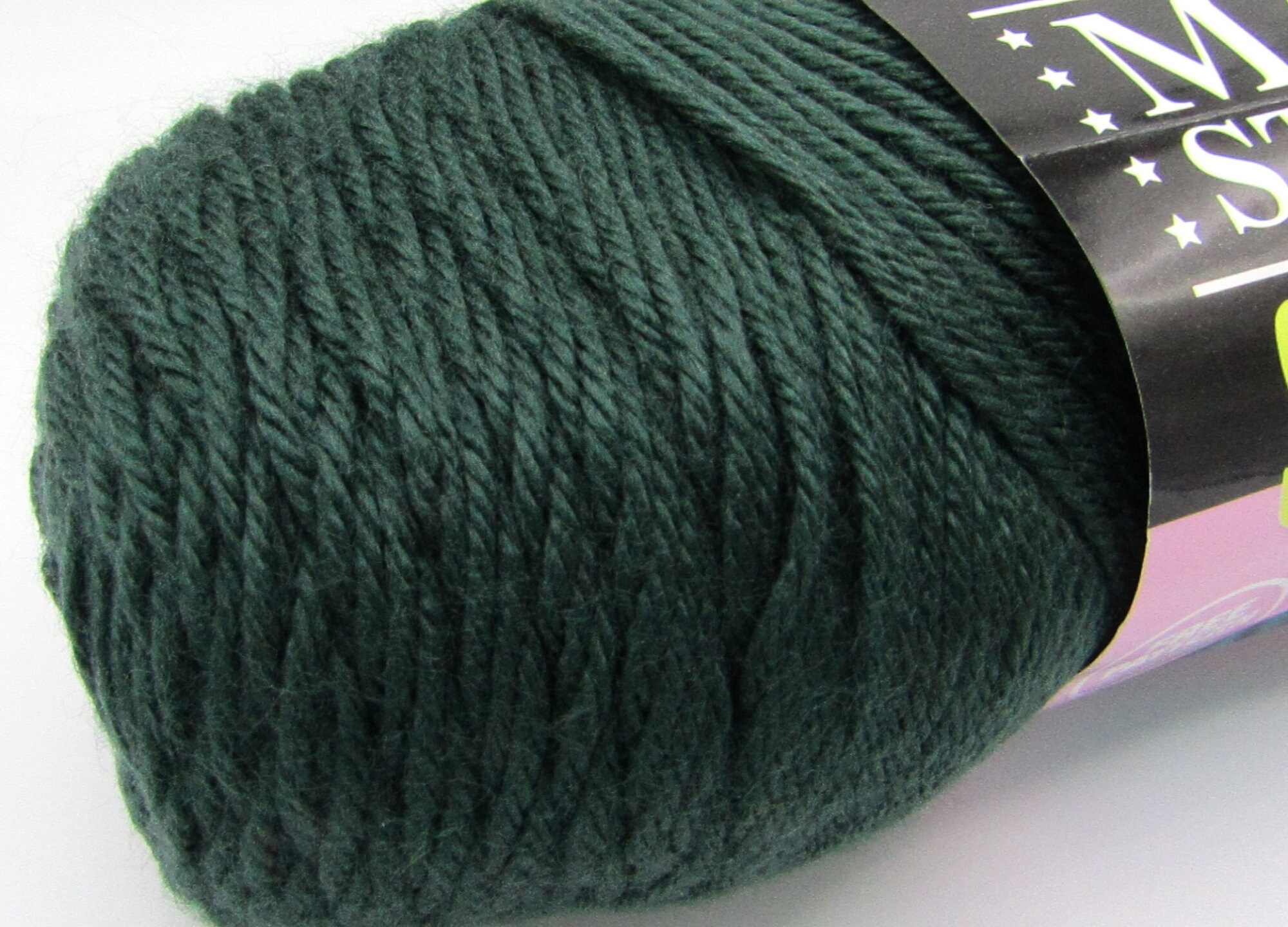 VHTF Main Street Yarns Shiny & Soft 1129 Hunter Green 100% Acrylic ...