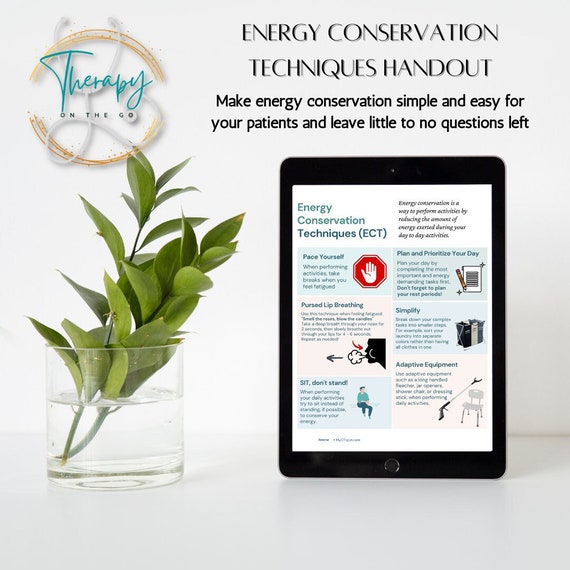 Energy Conservation Handout - Etsy