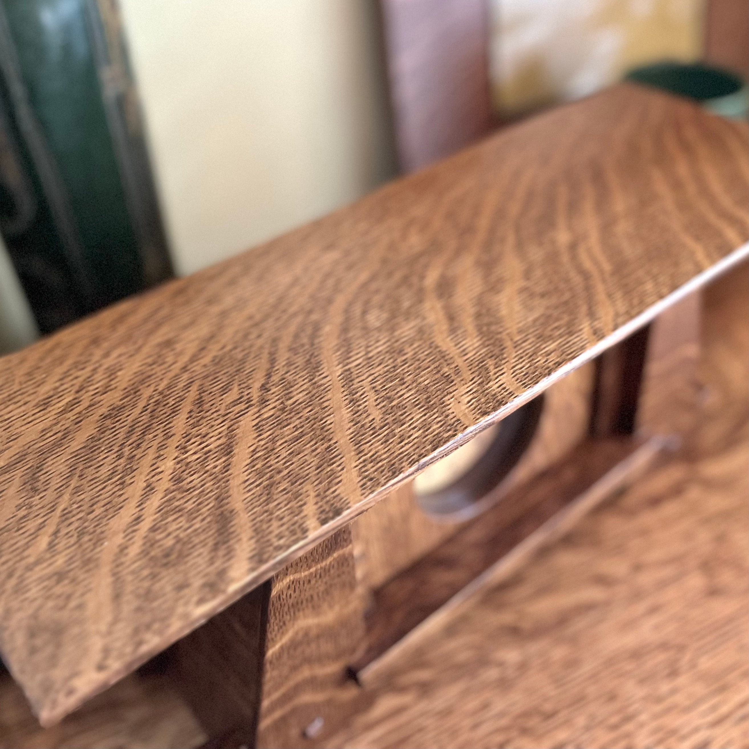 Mission Style Mantel Clock - Etsy