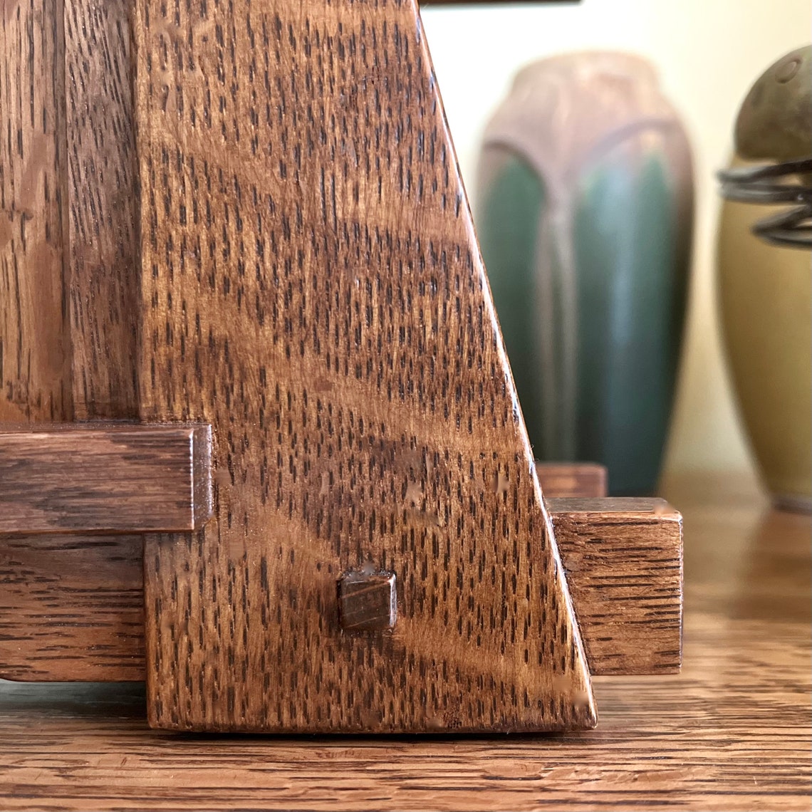 Mission Style Mantel Clock - Etsy