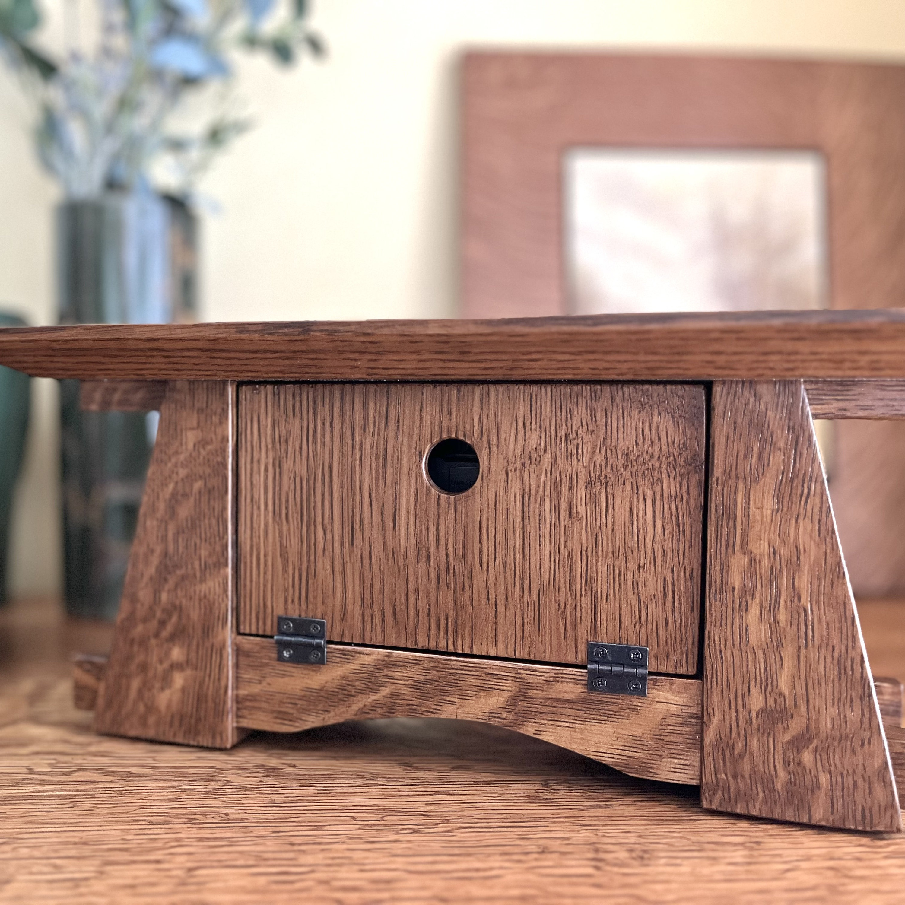 Mission Style Mantel Clock - Etsy