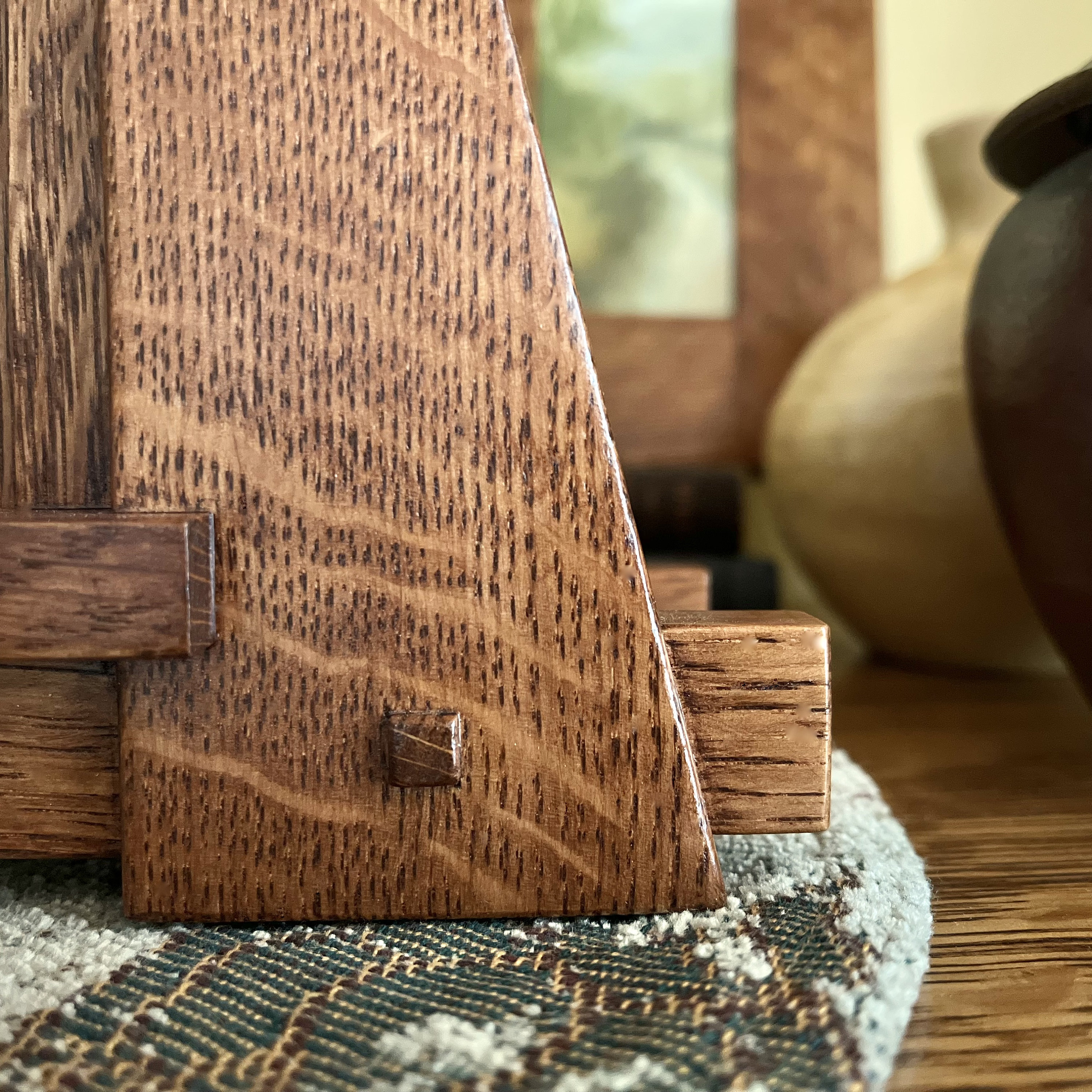 Mission Style Mantel Clock - Etsy