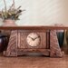 Mission Style Mantel Clock - Etsy