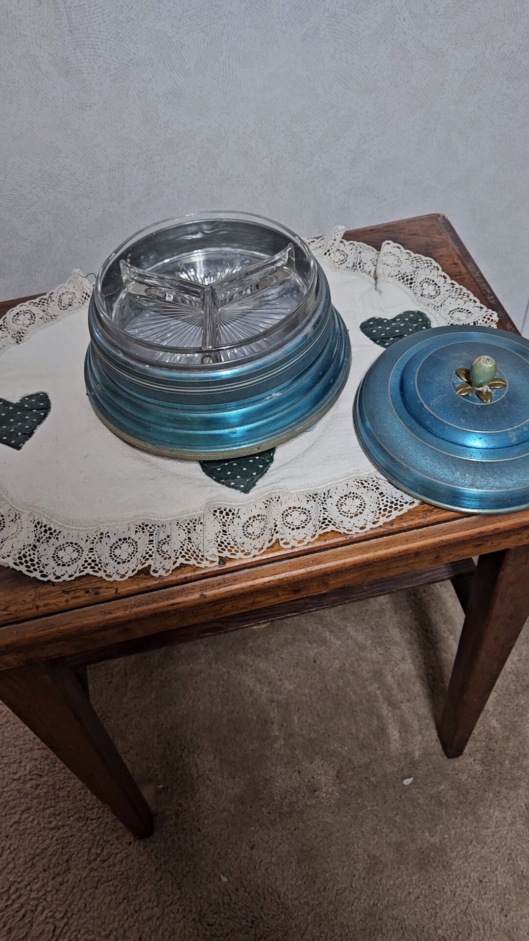 1940's Vintage, Antique, Jewelry, Musical Powder Box - Etsy