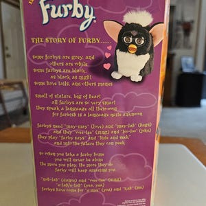 Furby 1999 New/original Box - Etsy