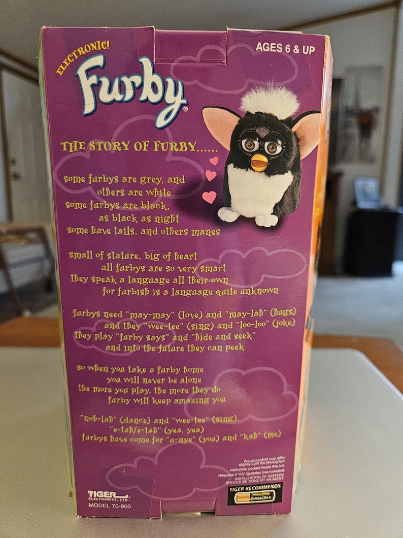 Furby 1999 New/original Box - Etsy