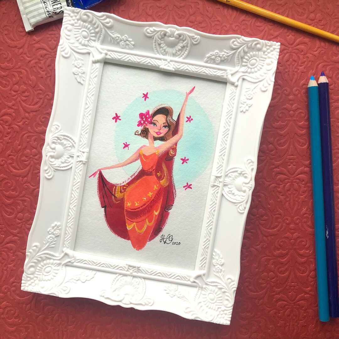 ORIGINAL FRAMED Tiki Girl - Etsy