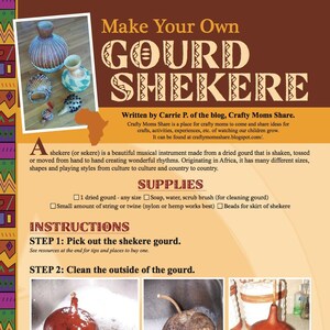 Gourd Shekere Tutorial - Etsy