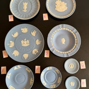Wedgwood Jasperware Collectors Plates of Various Sizes - Etsy