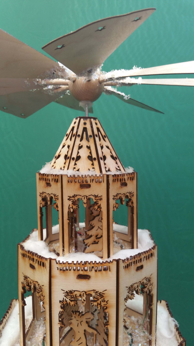 Beautiful German Christmas Pyramid Weihnachtspyramide | Etsy