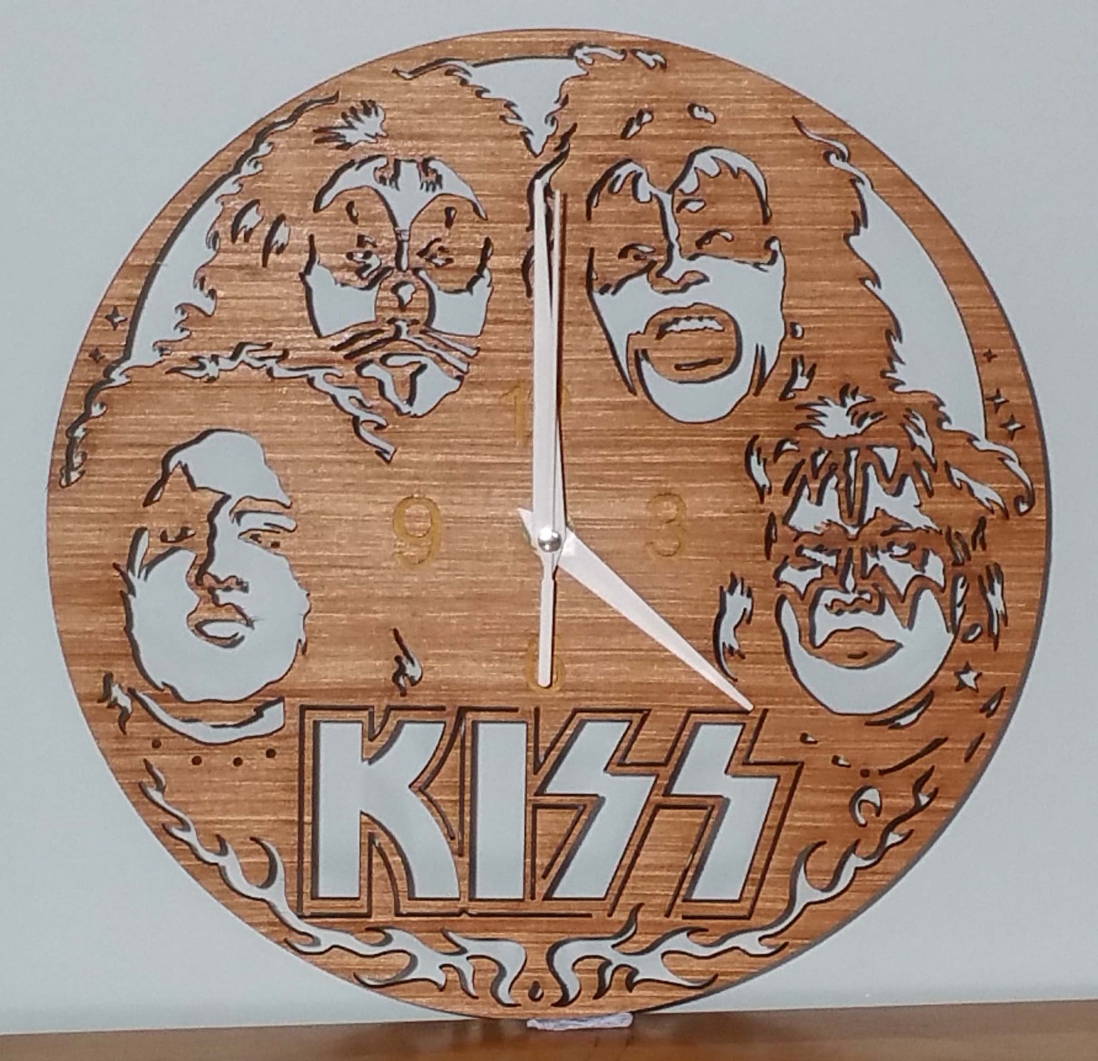 Kiss Wall Clock, Great Gift for Wedding, Birthday,office, - Etsy