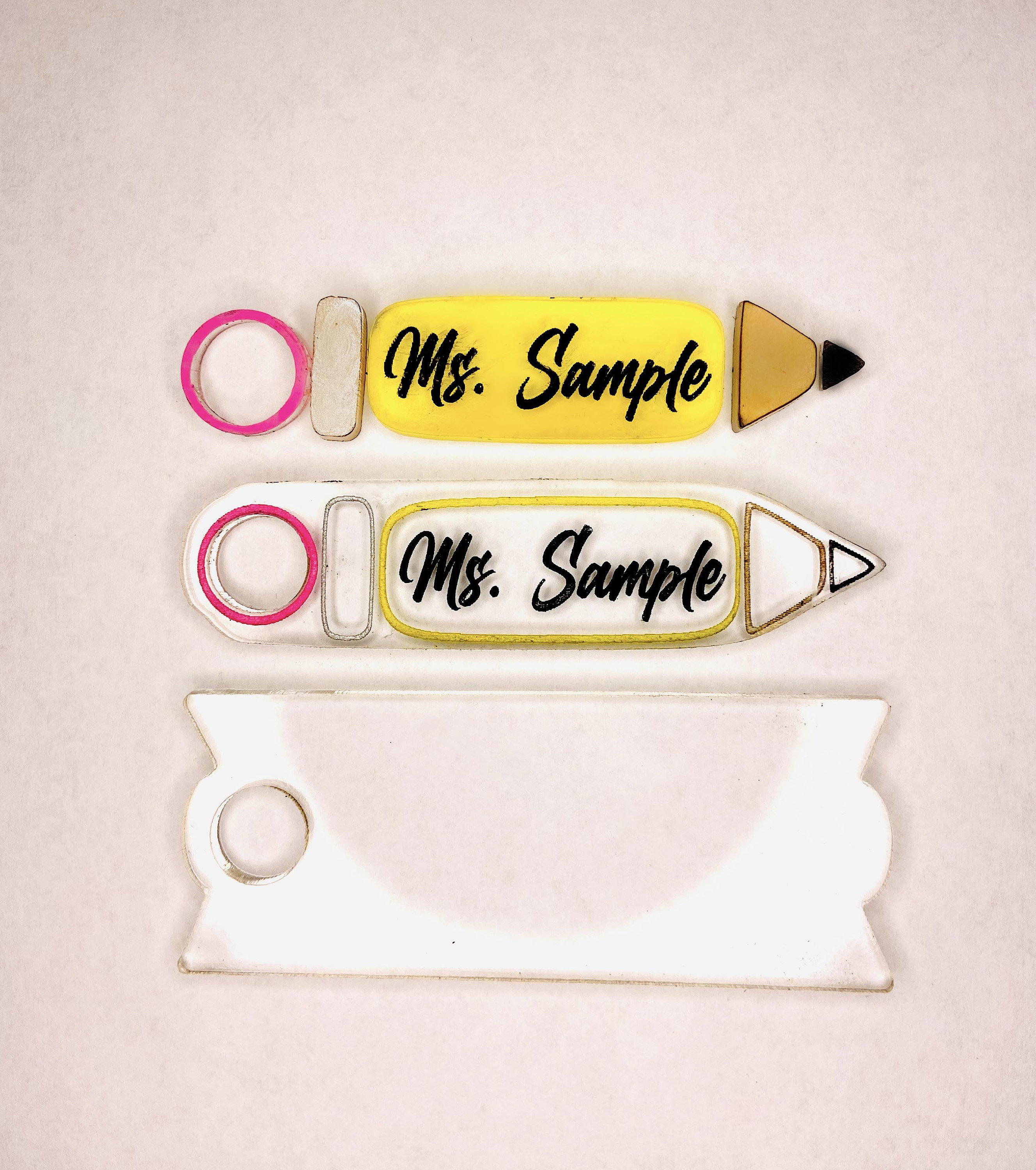 40oz Pencil Topper for Stans SVG and PNG Digital Files for Laser Cutter ...