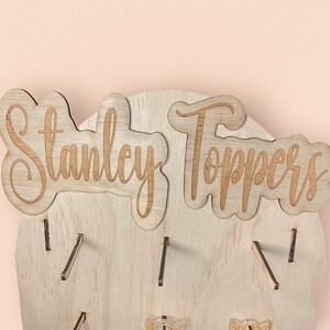Stan Topper Stand Display Holder Tumbler Tag Holder SVG and PNG Files ...
