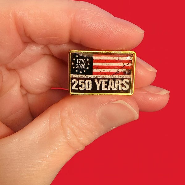 America 250 Lapel Pin - Etsy