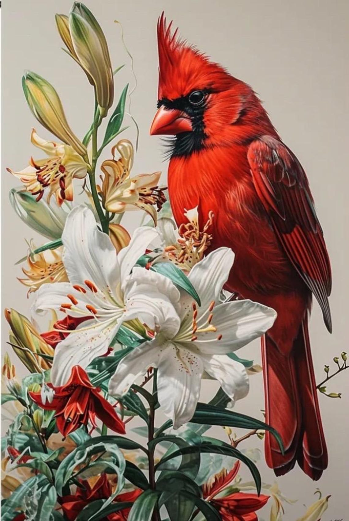 Red Cardinal Garden Flag 12x18 | Double-sided Burlap | Spring Flag ...