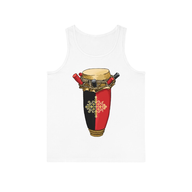 Papa Legba Tanbou Unisex Softstyle Tank Top Drum Haitian - Etsy
