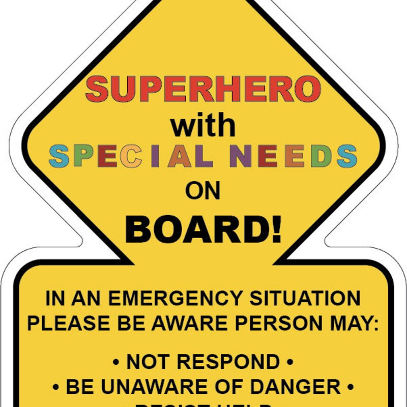 Special Needs Decals - Etsy