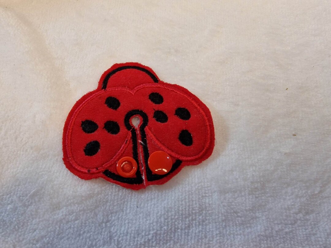 Ladybug Gtube Pads - Feeding Tube Covers - Stomach Button - Gauze ...