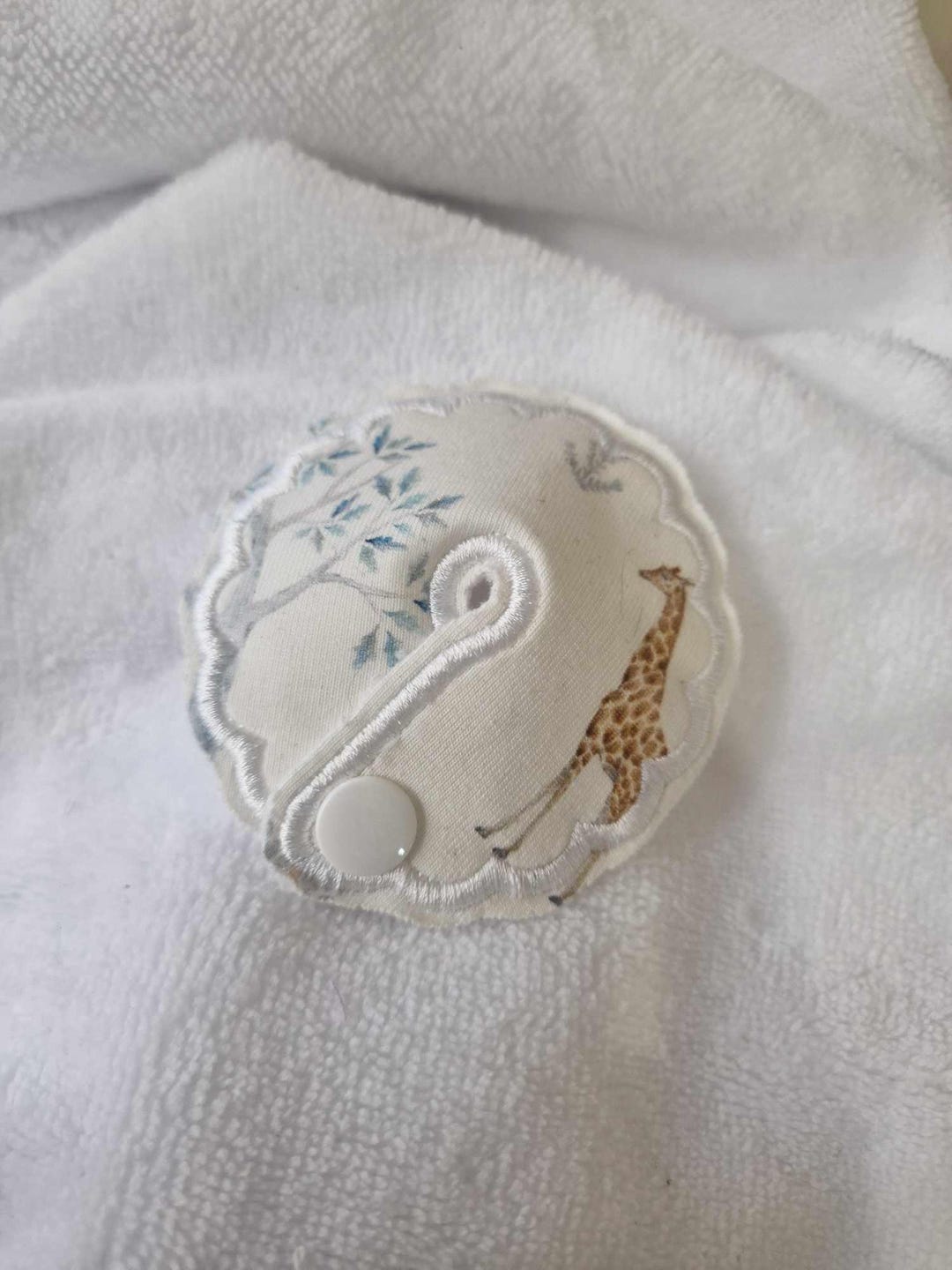 Scalloped Edge Peg Feed Covers - G Tube Covers - Peg Button Covers ...