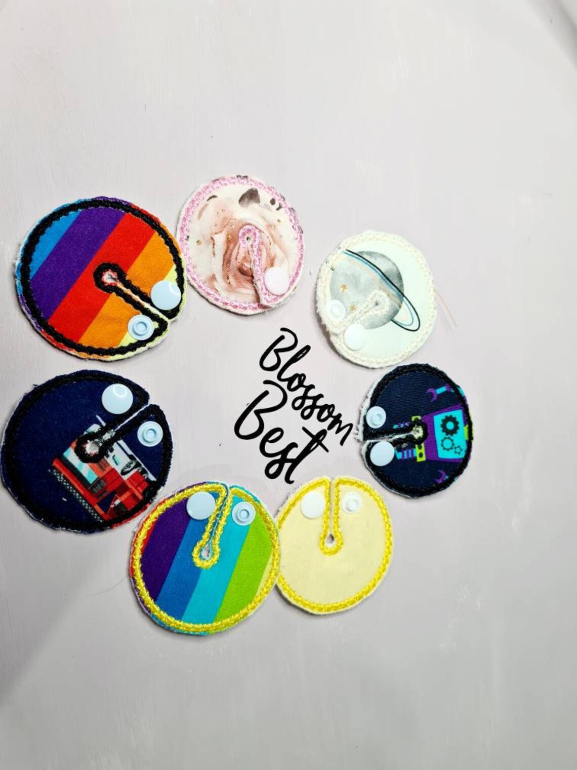 Mixed Bundle Peg Feeding Pads - Tube Feeding Pads - Mic-key Buttons ...