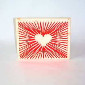 String Art- ''sunny Heart'' - Etsy