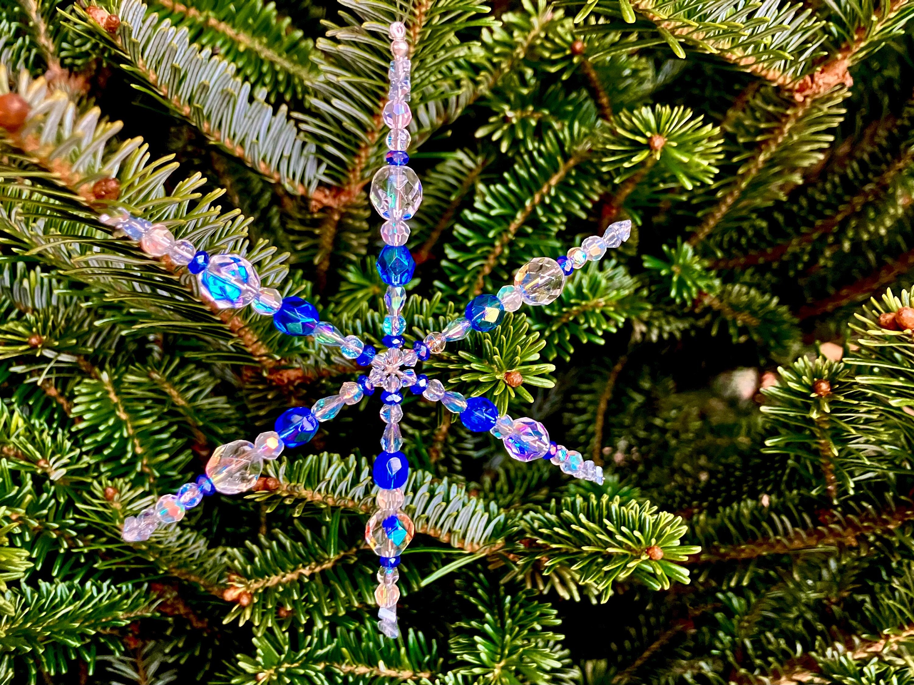 Blue and Clear Swarovski Crystals, Austrian Crystals, and AB Czech ...