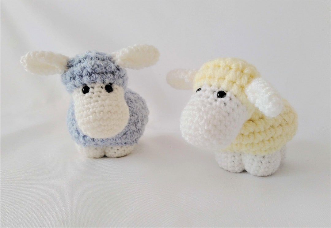 Mini Plush Sheep. Handmade Adorable Crochet Sheep - Etsy