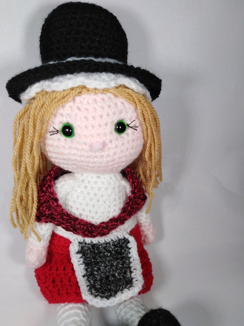 Carys the Welsh Girl Handmade Crochet Soft Toy Traditional - Etsy